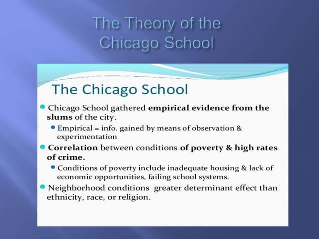 Power point classical & neo classical schools | PPTX | Crime & Harmful ...