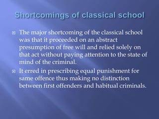 Power point classical & neo classical schools | PPTX