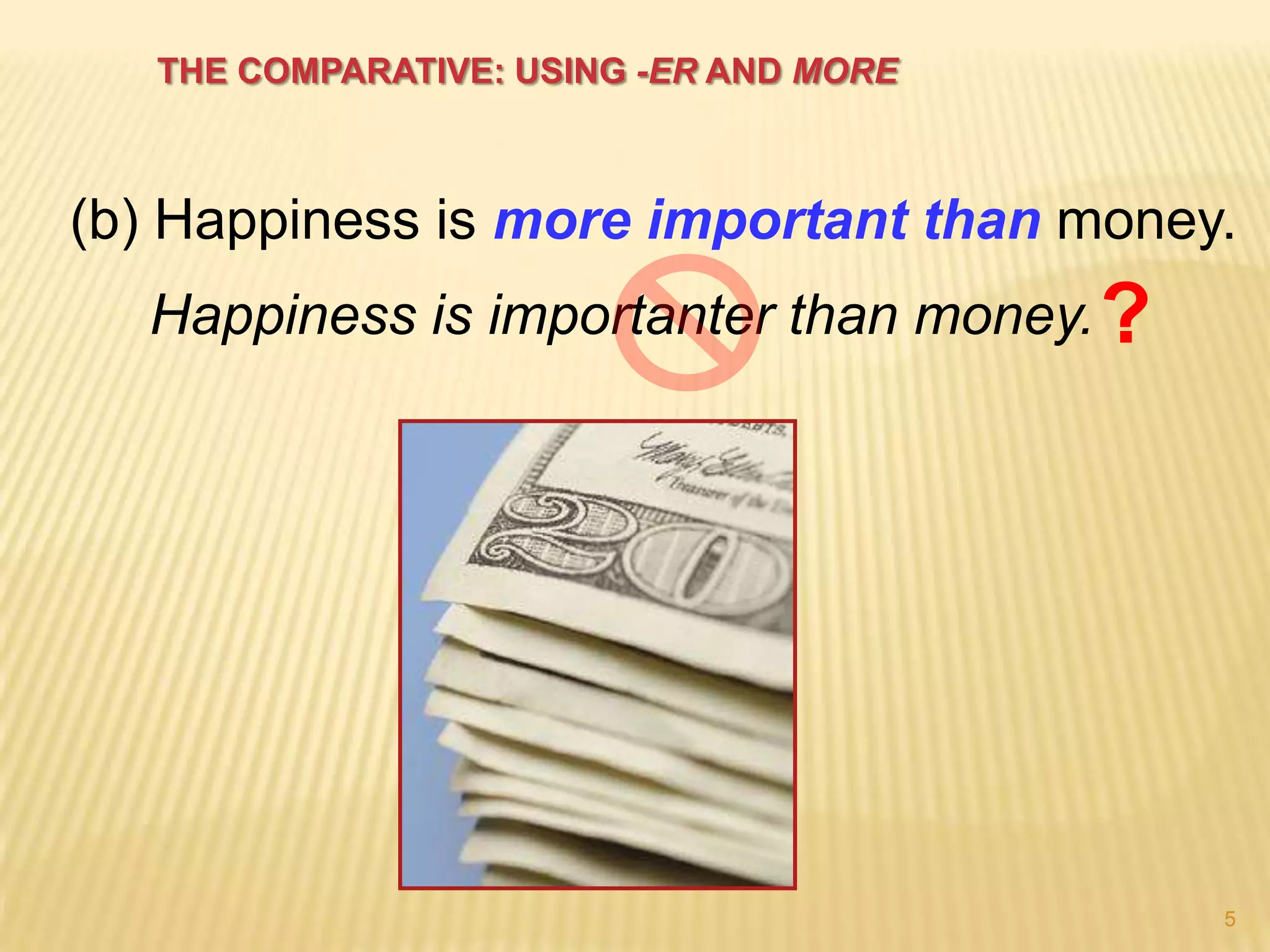 Powerpoint comparatives and superlatives | PPT