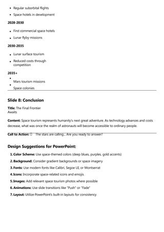 PowerPoint Content Structure - Space Tourism Paper.pptx