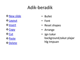 Powerpoint contoh | PPTX