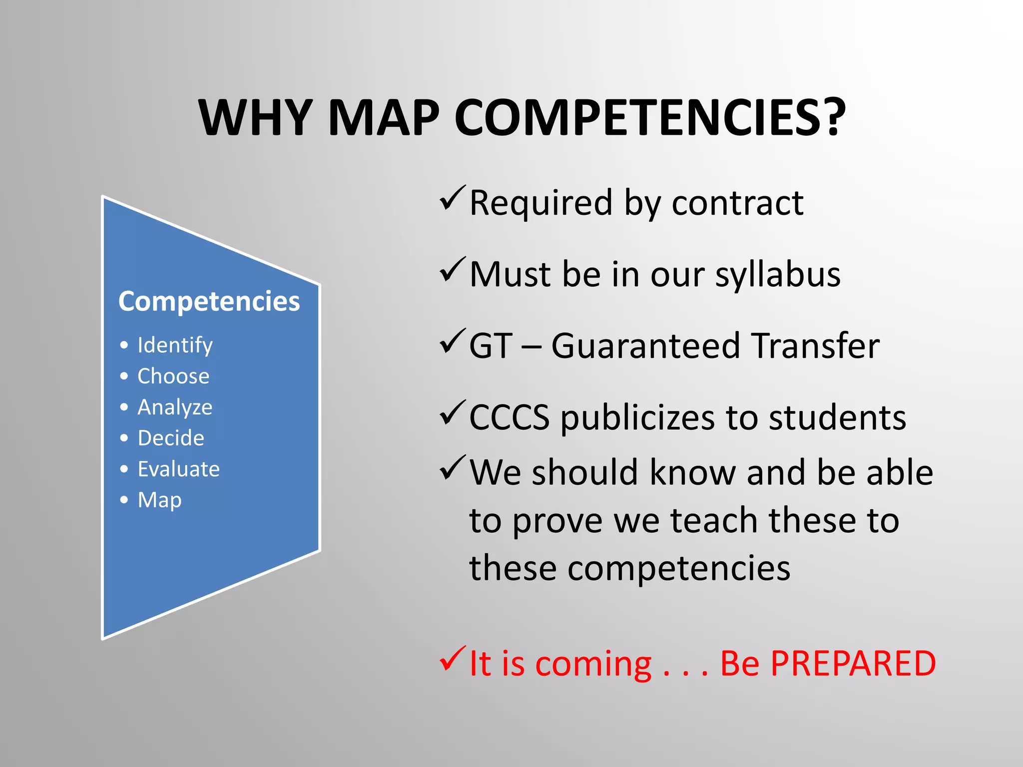 Introduction to Course Mapping | POTX
