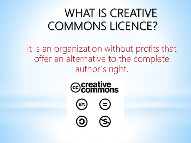 Creative Commons// How to do a good presentation?