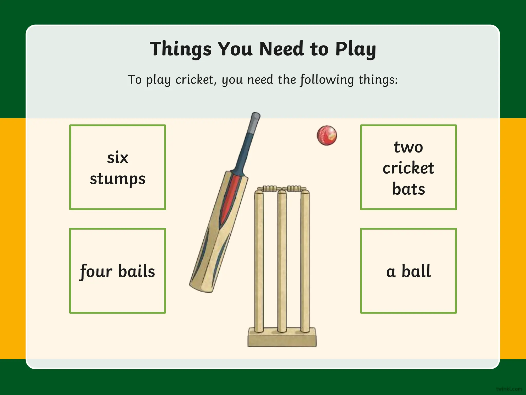 Powerpoint cricket.best for beginners.ppt
