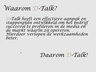 Powerpoint d talk | PPT