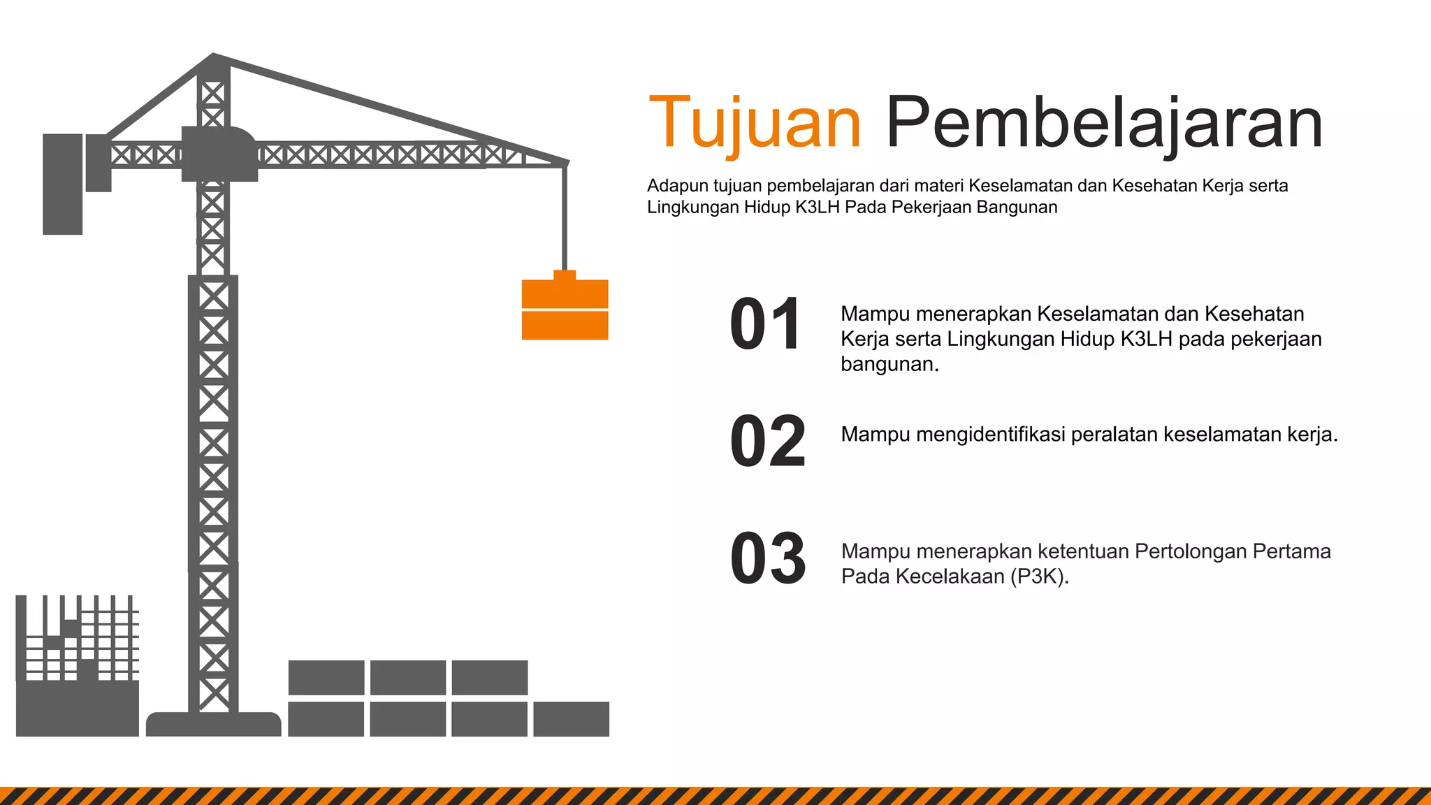 Power Point Dasar - Dasar Konstruksi Bangunan Keselamatan dan Kesehatan Kerja Serta Lingkungan ...
