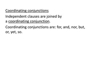 writing compound-complex sentences | PPTX