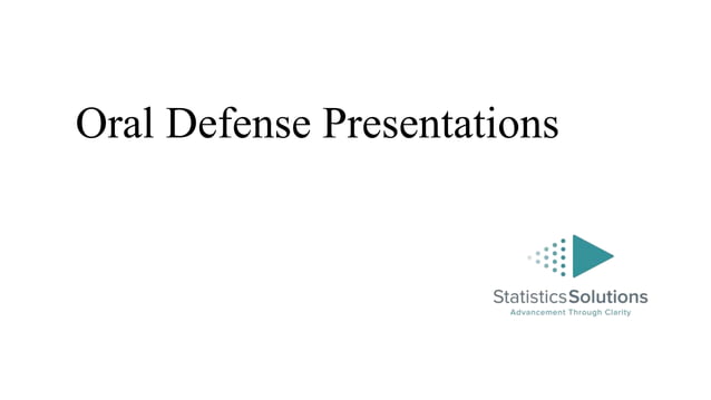 Defense Preparation | PPTX