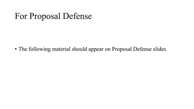 Defense Preparation | PPTX