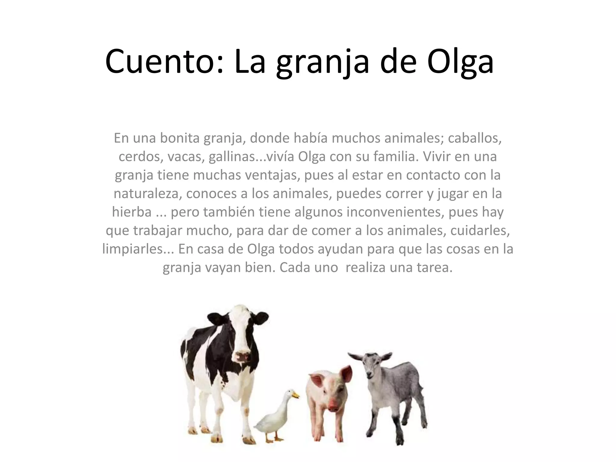 POWER POINT DE LA GRANJA | PPTX | Agriculture | Industries