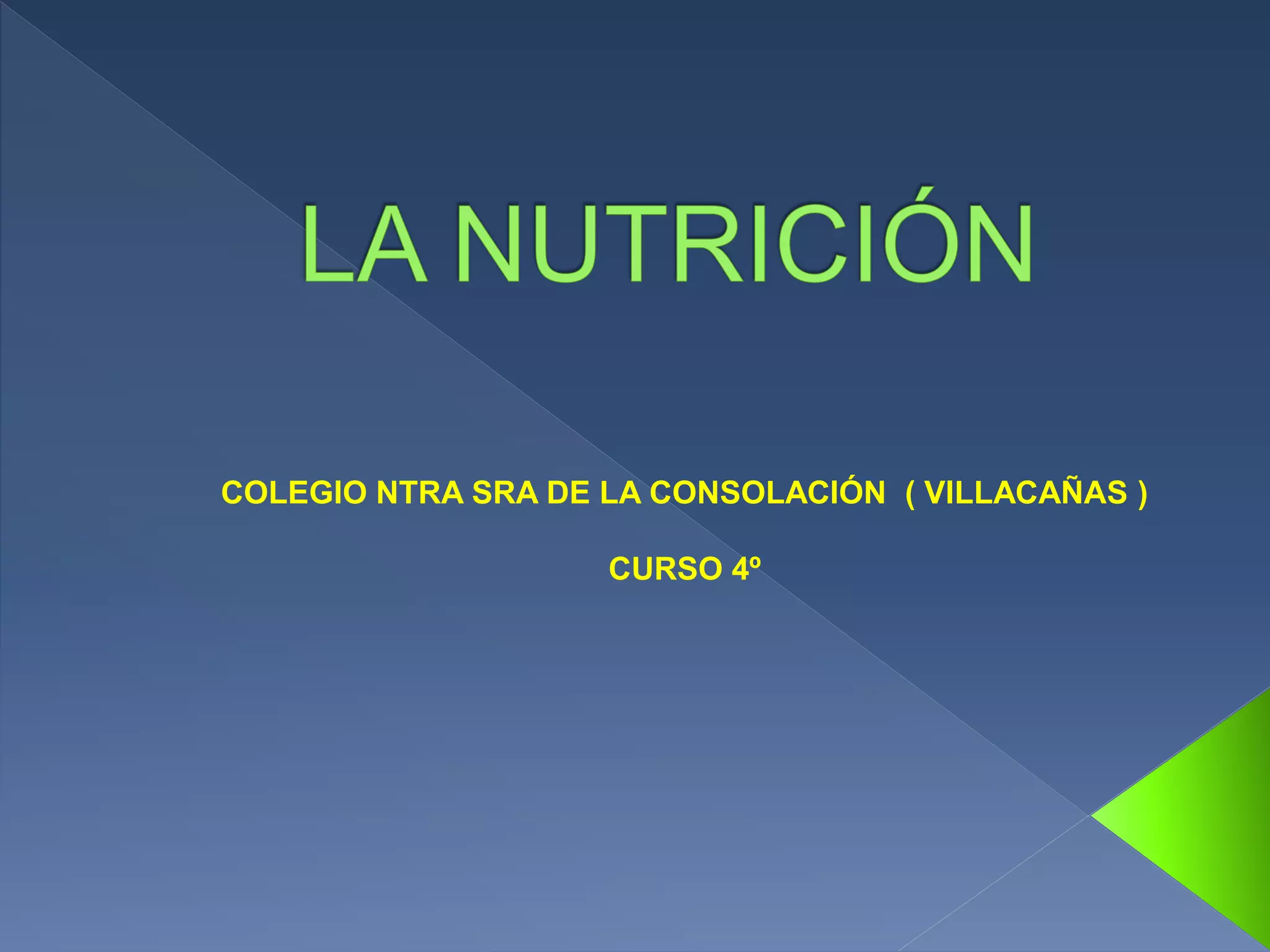 Función de Nutrición y sus aparatos. | PPT