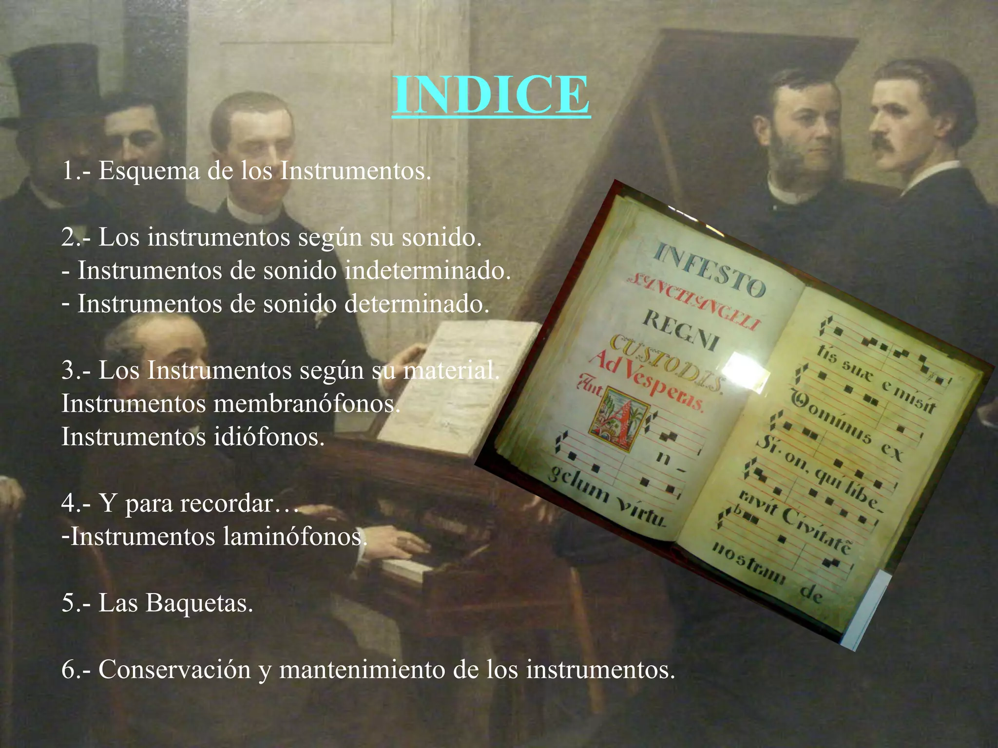 Los instrumentos de la orquesta escolar | PPT
