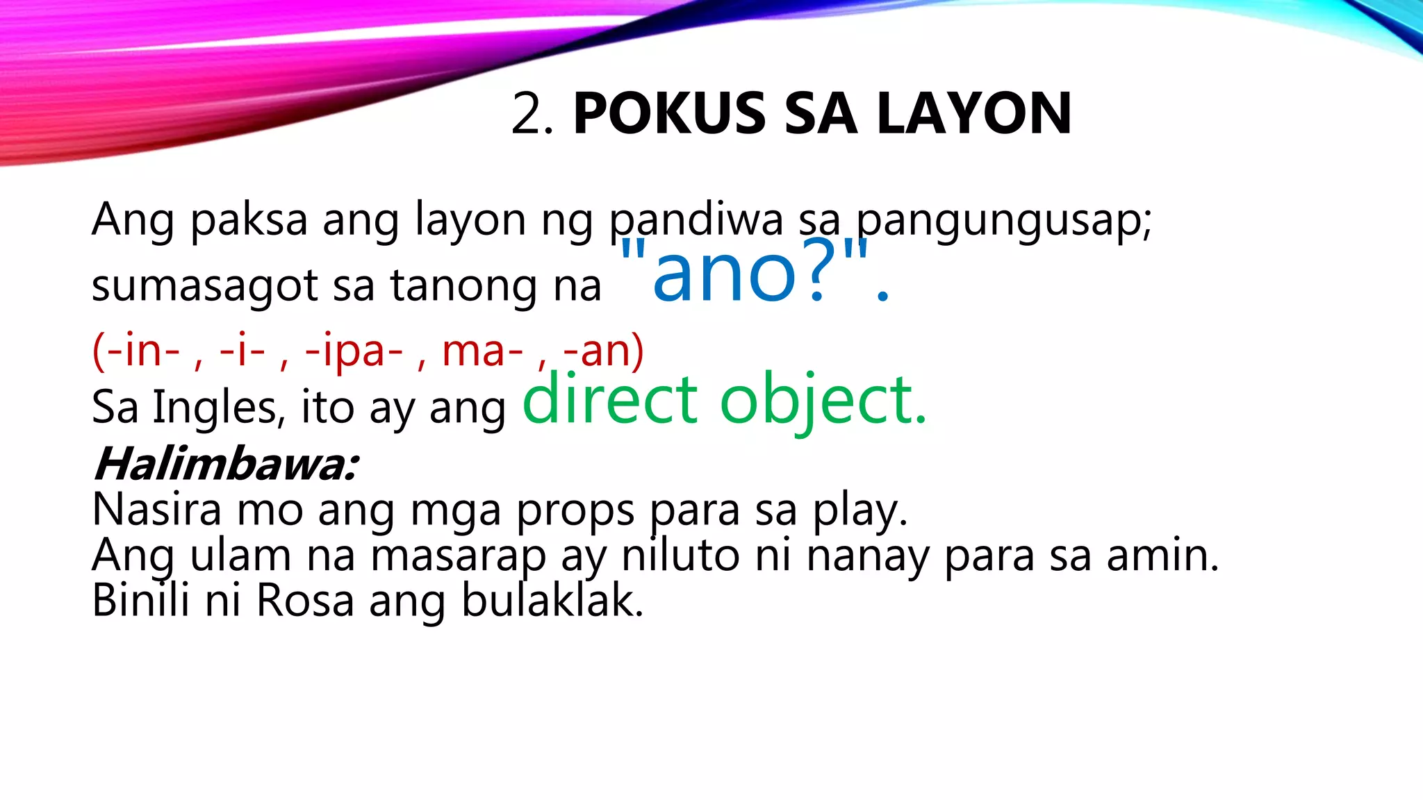 pokus ng Pandiwa | PPTX