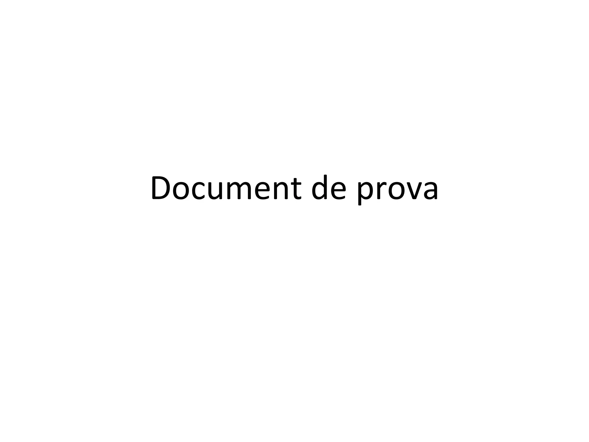 Powerpoint de prova | PPT