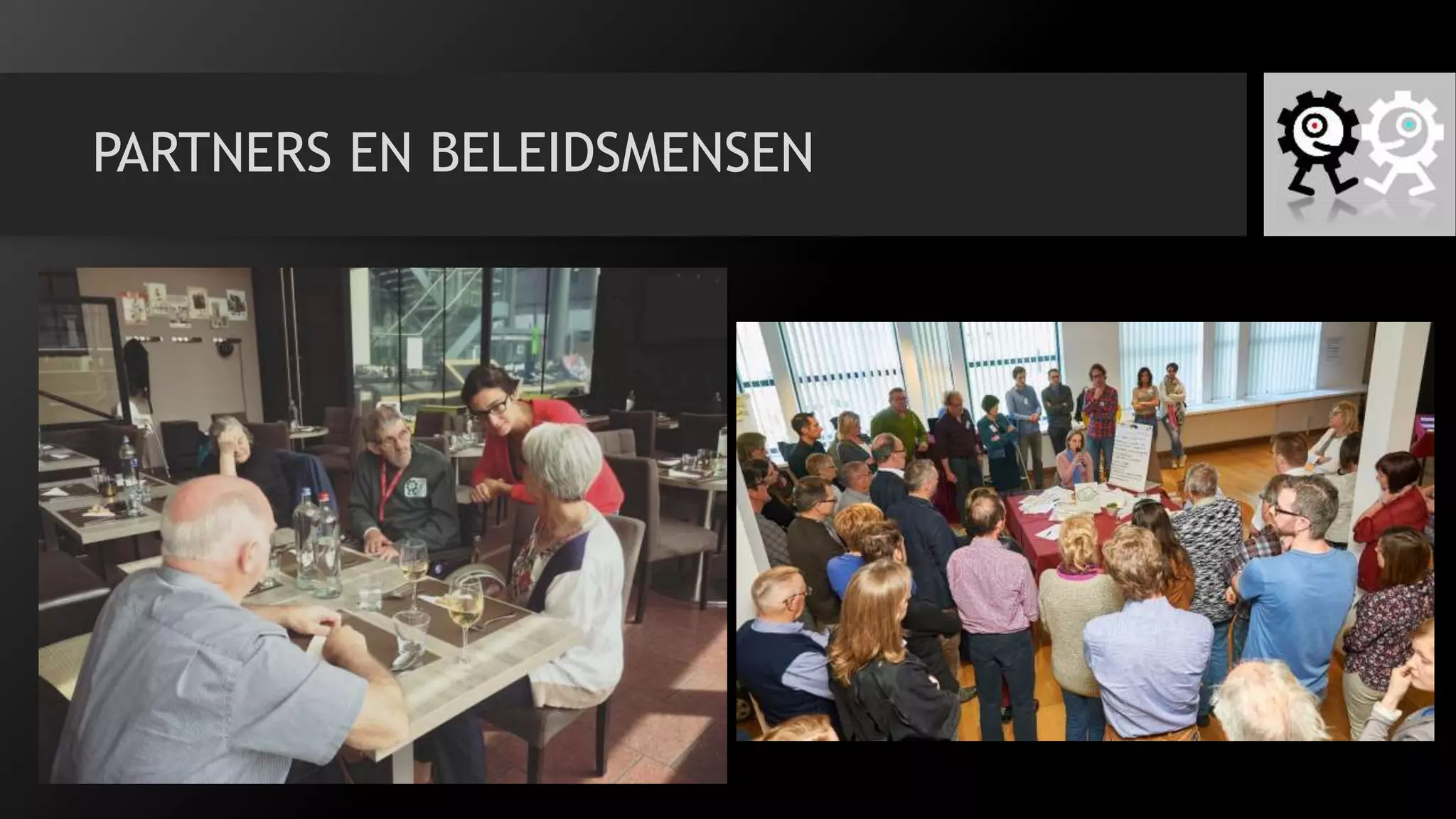 Powerpoint de sfeer Dialoog met lokaal beleid