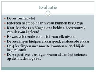 Powerpoint differentiatie en evaluatie borstomtrek | PPTX | Olympic ...