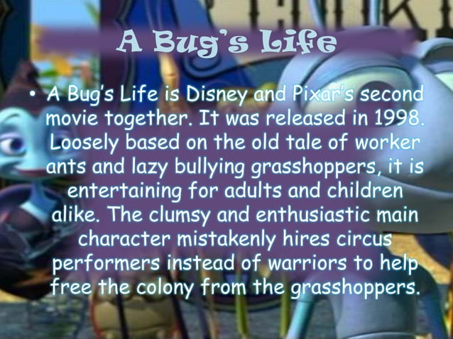 Disney Pixar Presentation | PPTX | Entertainment