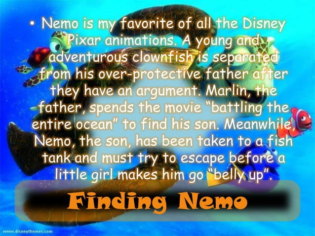 Disney Pixar Presentation | PPTX | Entertainment