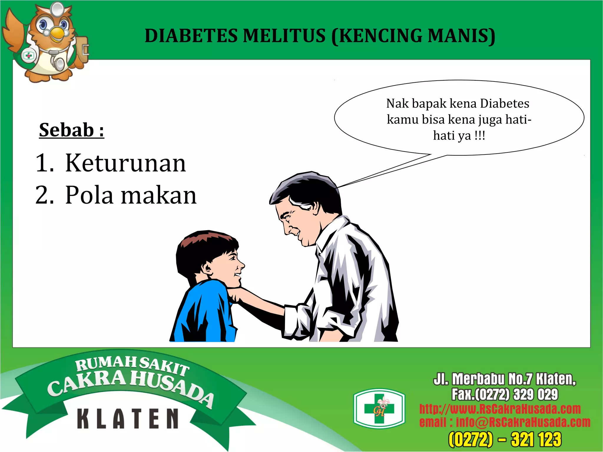 Diabetes Militus | Kencing Manis | PPT