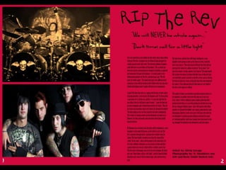 Draft magazine cover, contents and double page spread | PPTX