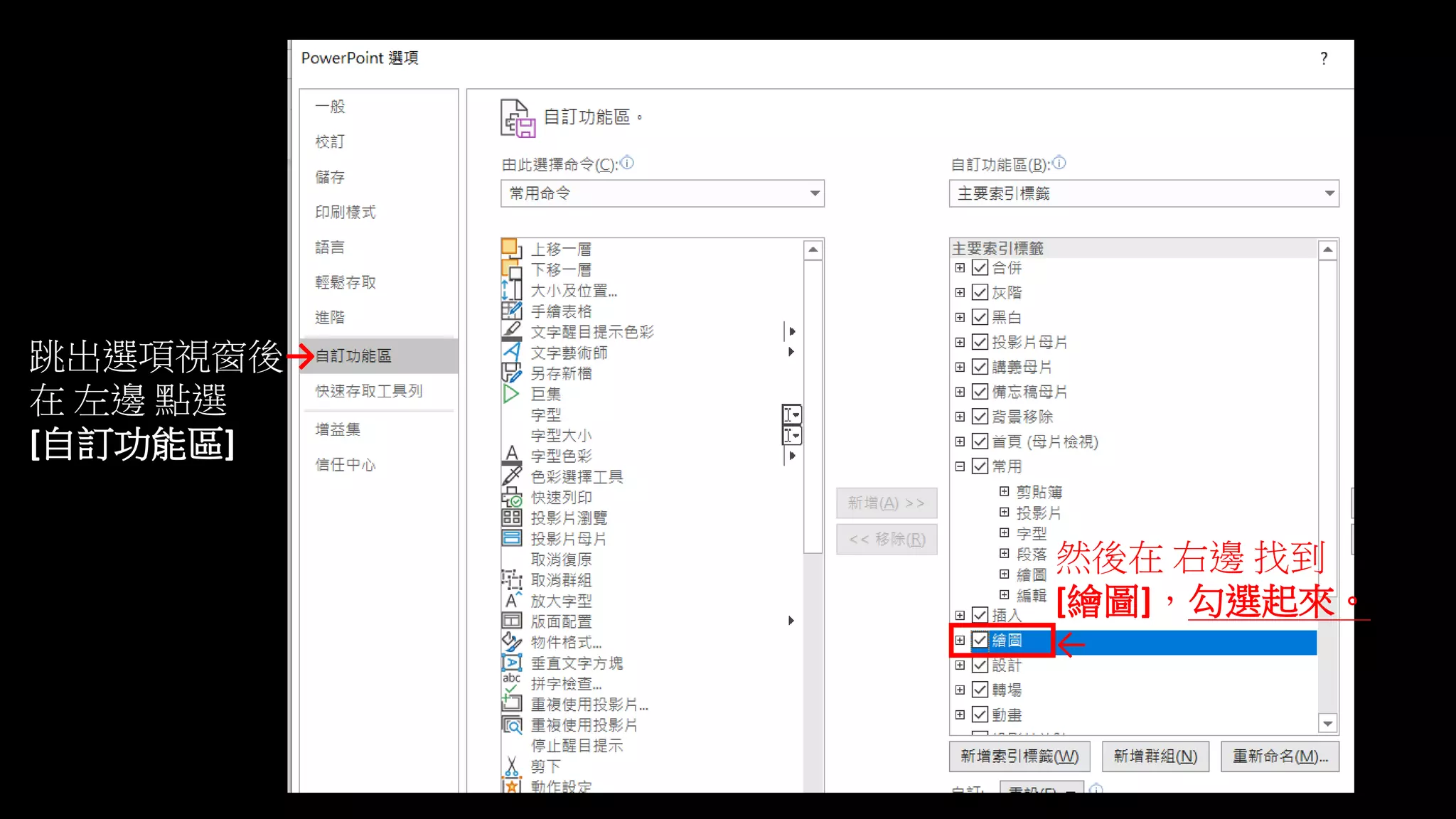 Powerpoint drawing function | PPT