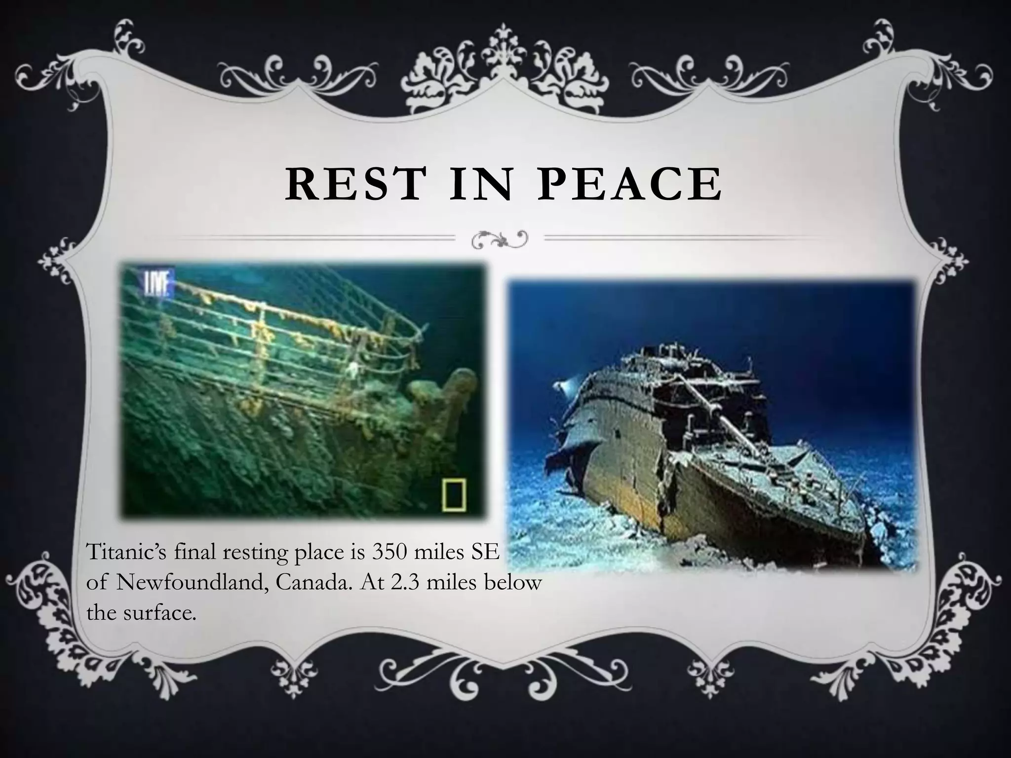 Powerpoint CIT105 Titanic Presentation | PPTX
