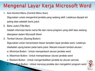 Mengenal Microsoft Word | PPTX