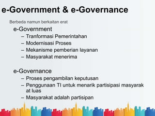 Powerpoint e government | PPTX