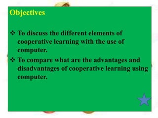 Cooperative Learning with the Computer | PPTX