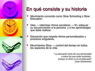 Power point educación lenta | PPT
