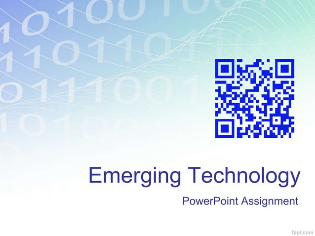 PowerPoint Emerging Technology | PPT