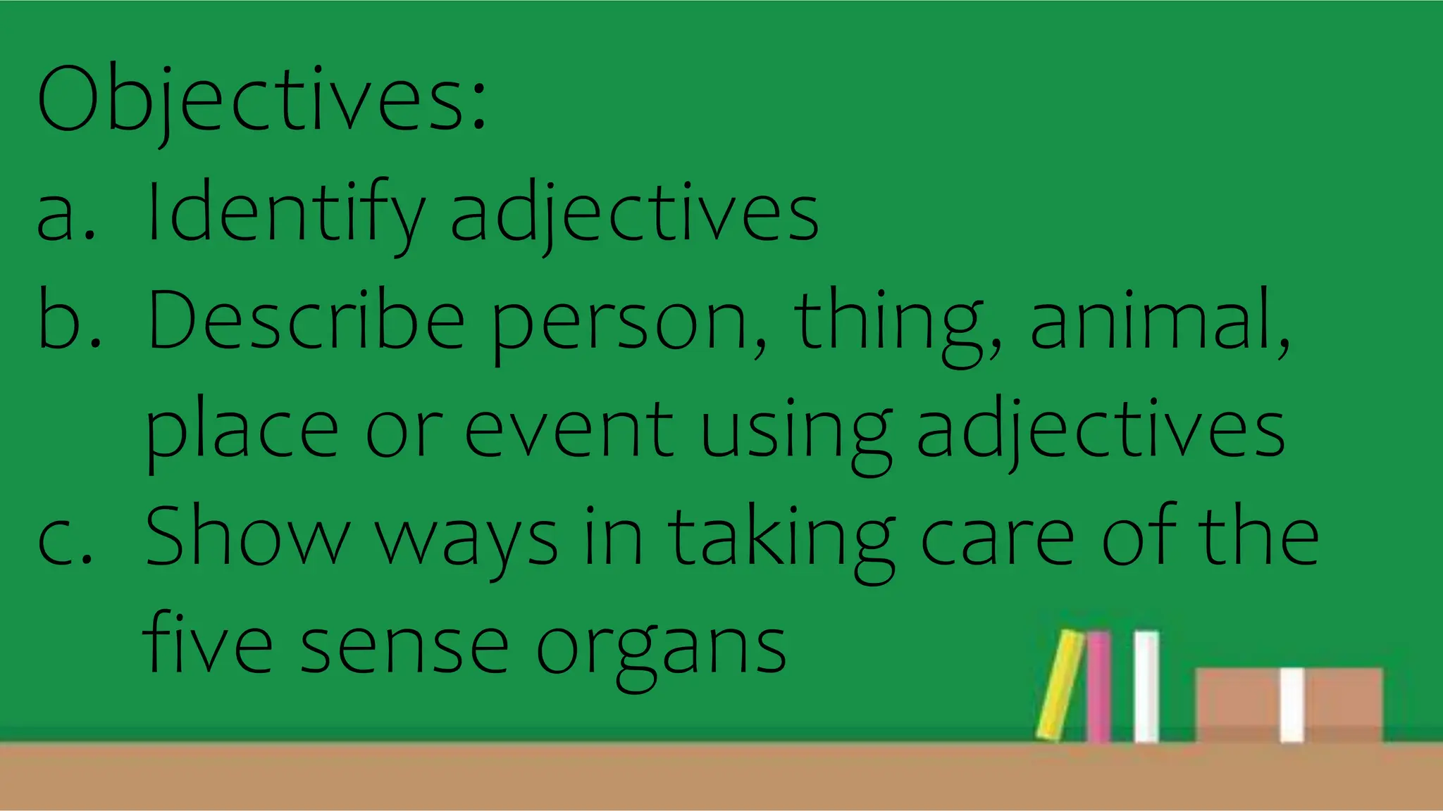 Powerpoint in English 1 lesson for Grade 1 | PPTX