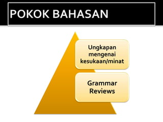 Powerpoint english level elementary (kelas xi) | PPT