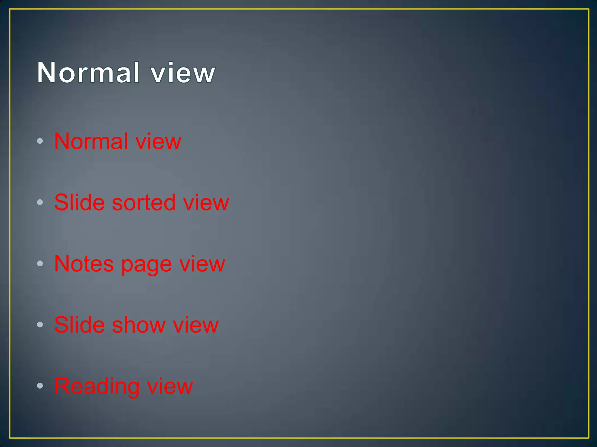Power point essentials | PPT