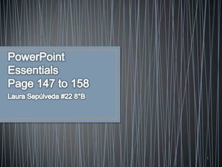 Power point essentials | PPT