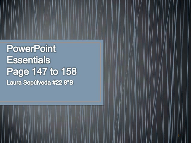 Power point essentials | PPTX