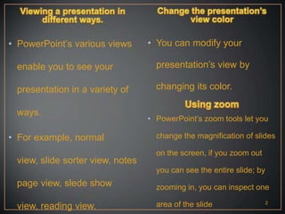 Power point essentials | PPTX