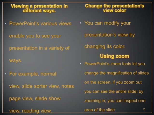 Power point essentials | PPT