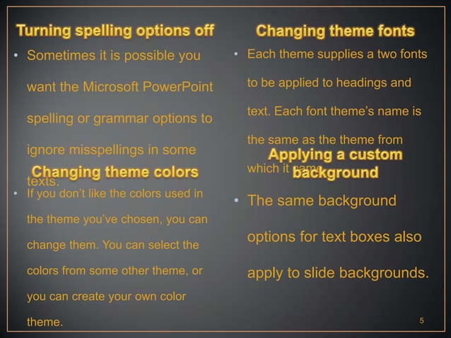 Power point essentials | PPT