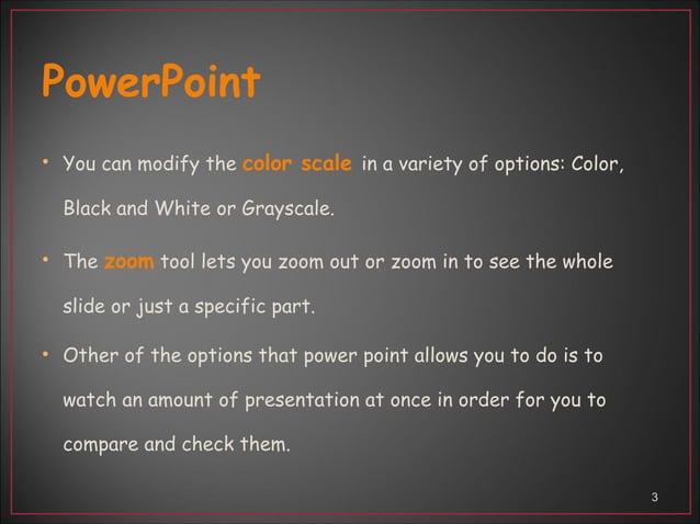 Power point essentials #15 8°b | PPT