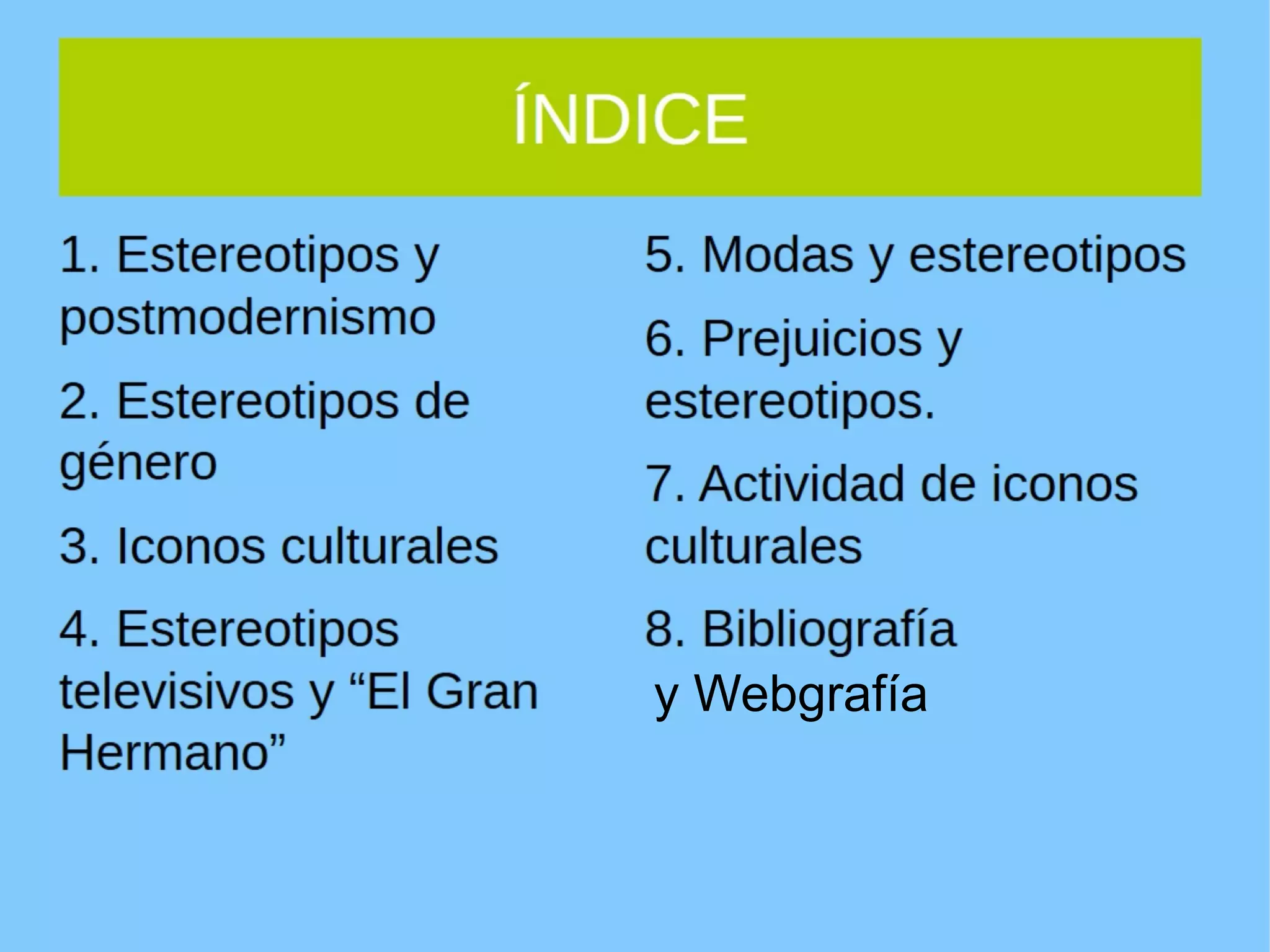 Powerpoint estereotipos e iconos culturales | ODP