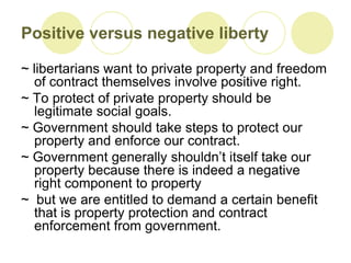 Positive and negative right | PPTX