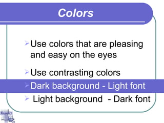 Power Point Etiquette | PPT