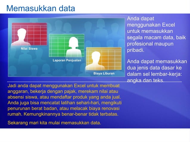 pengenalan micorosft excel untuk pemula dasar | PPTX