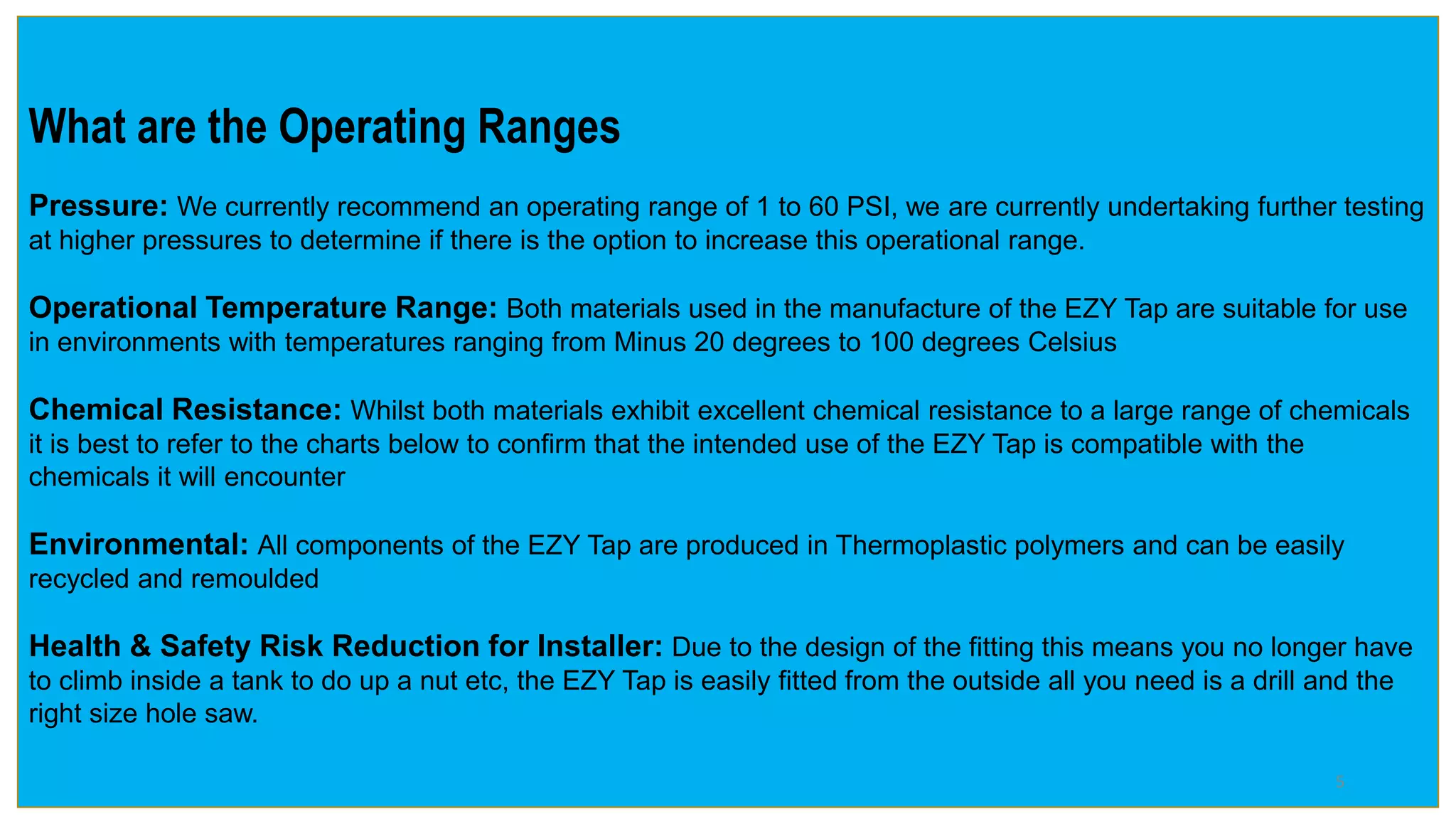 An Introduction to the INDAC EzyTap System | PPSX