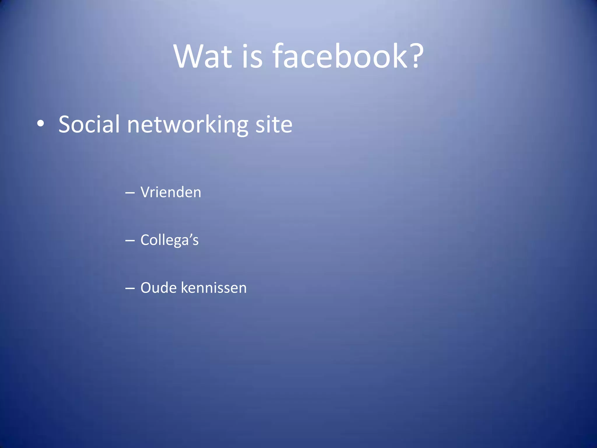 Powerpoint Facebook | PPTX