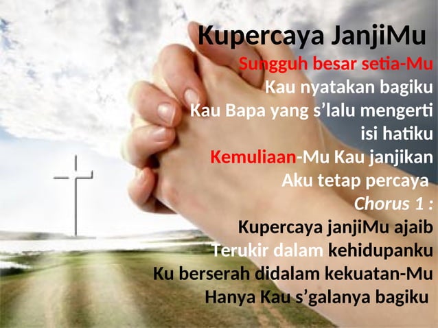 POWERPOINT Lagu-lagu Rohani Kristen .ppt