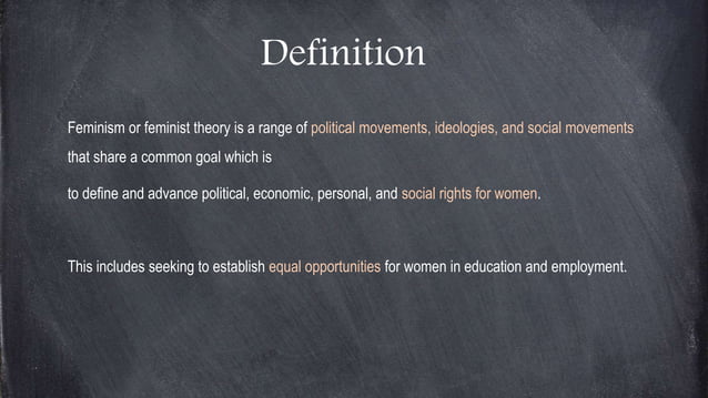 Feminist theory | PPTX