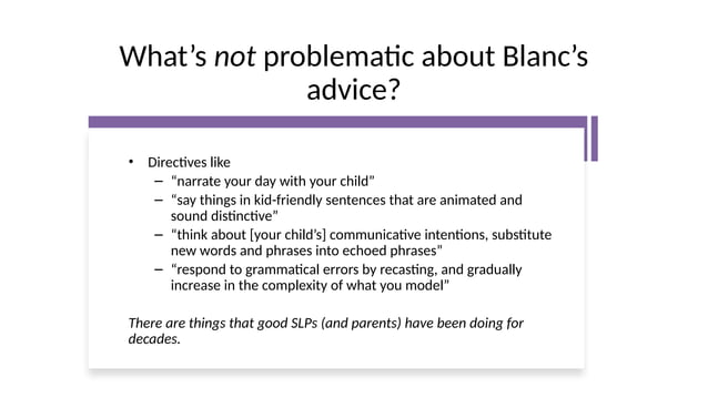 Systematic Review of GLP and NLA at ASHA 2024 Hemsley Beals Shane and ...