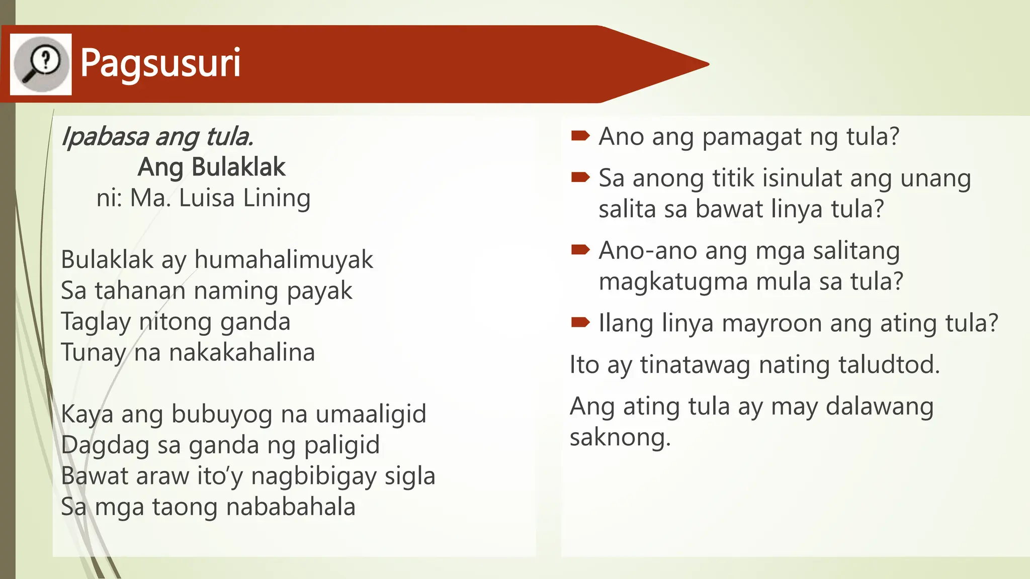 Powerpoint Filipino 6 - Pagsulat ng Tula.pptx